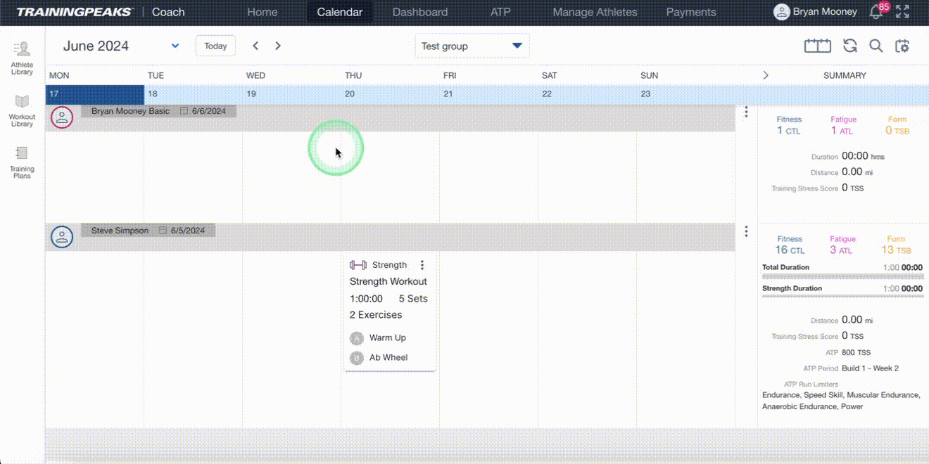 Using the Strength Workout Builder – TrainingPeaks Help Center