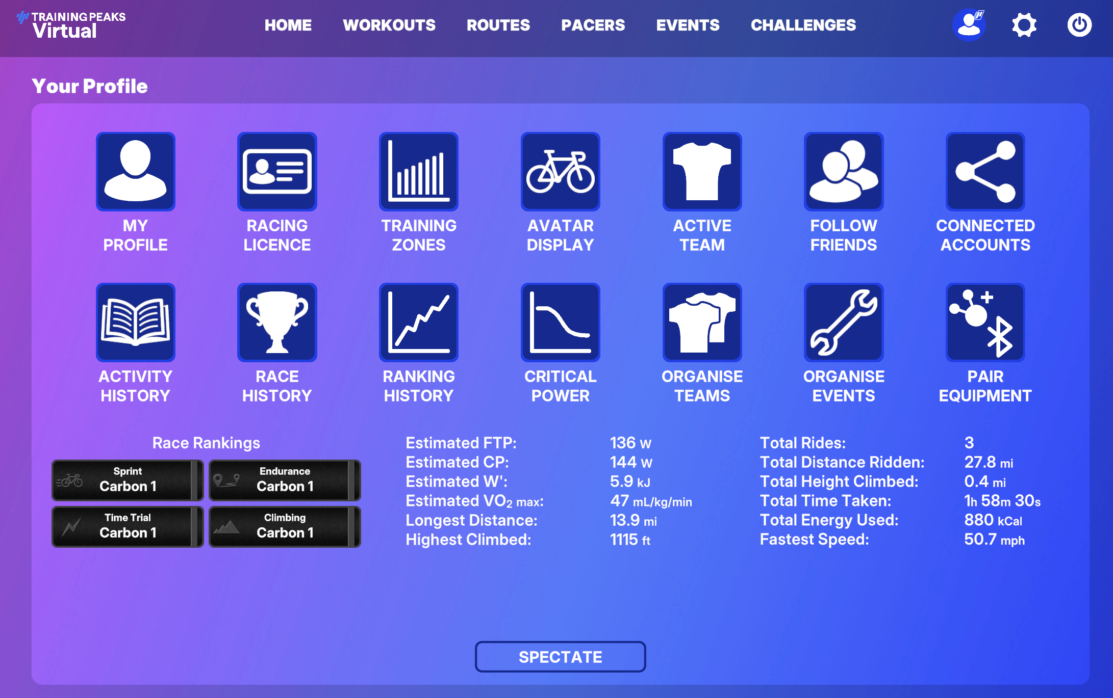 TrainingPeaks Virtual Profile – TrainingPeaks Help Center