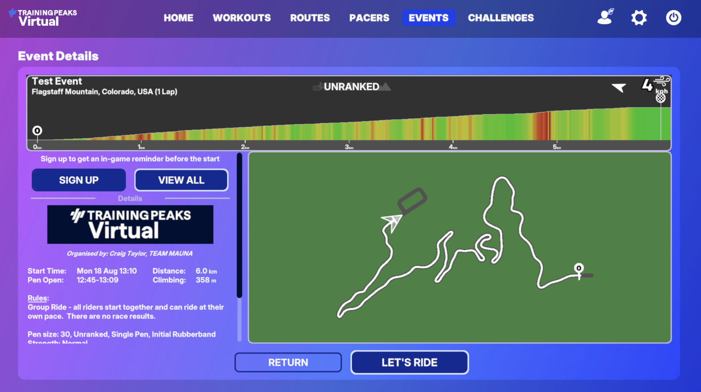 TrainingPeaks Virtual World Routes – TrainingPeaks Help Center